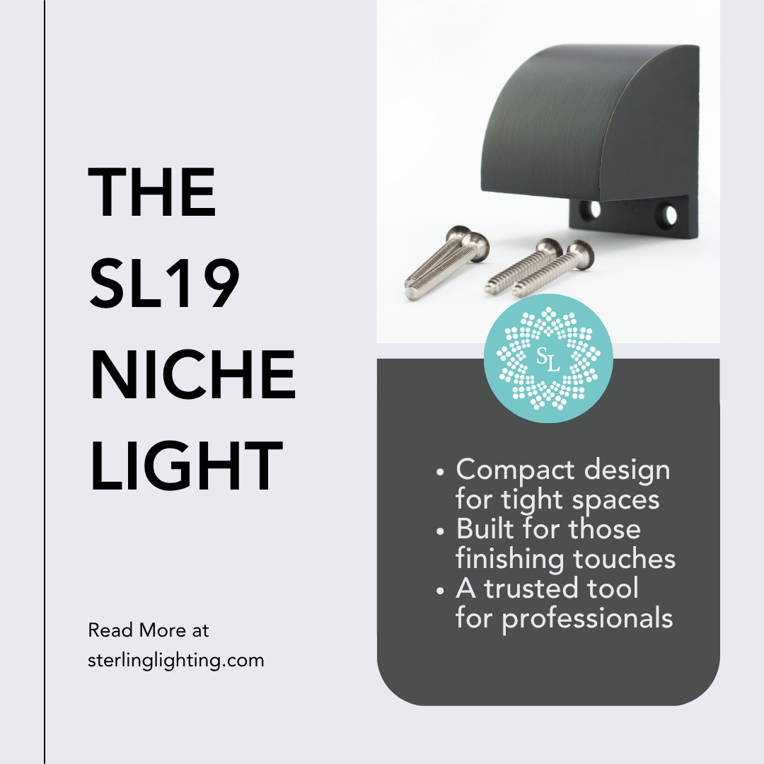 SL19 Niche Light | Small Fixture, Big Design Impact – Sterling Lighting